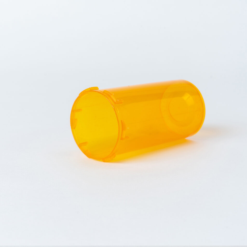 Amber Push & Turn Series Child Resistant Vials CRC - COSTGO.COM